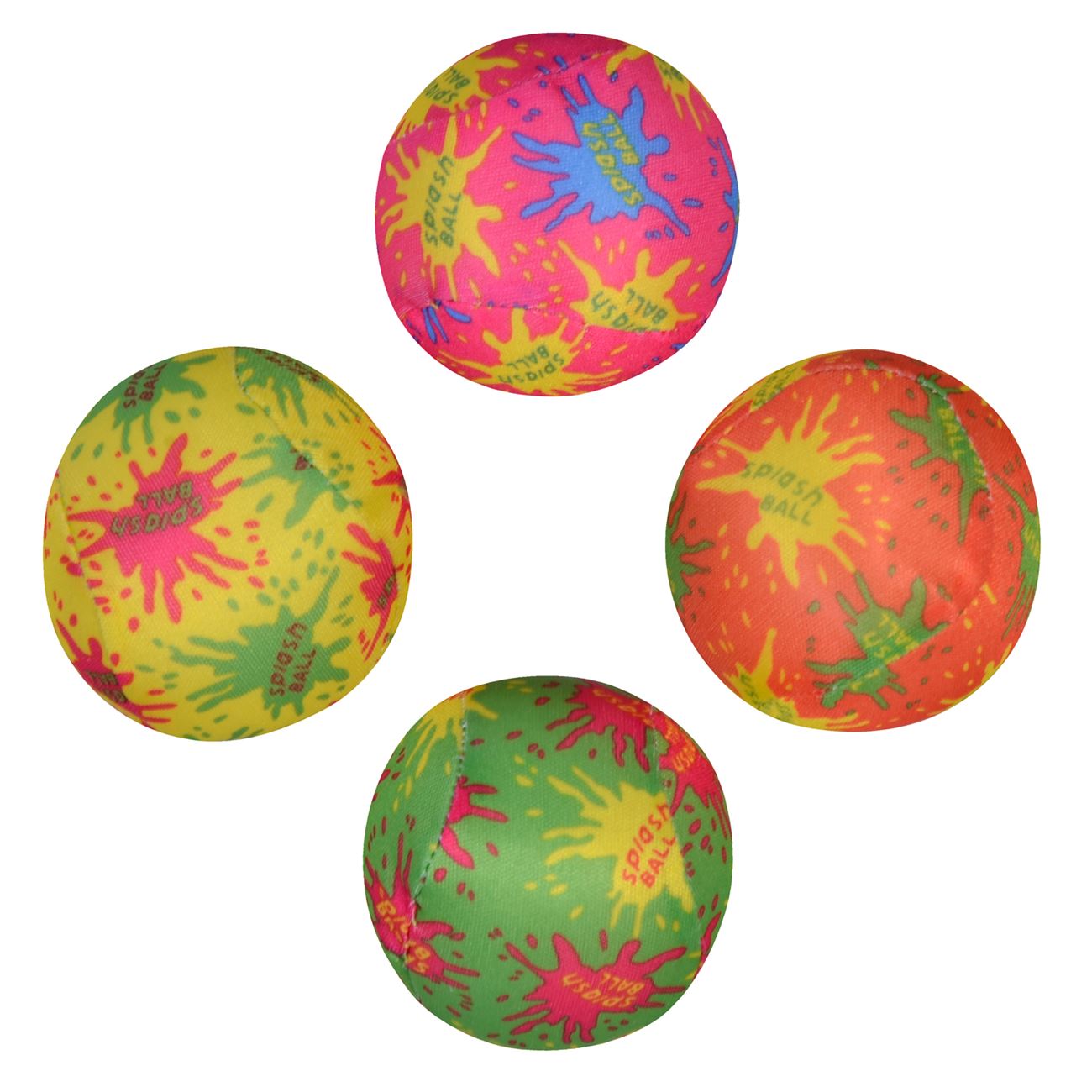 Set 4 mingi pentru apa colorate Splash Ball, DecorCasa, 4 cm - eMAG.ro