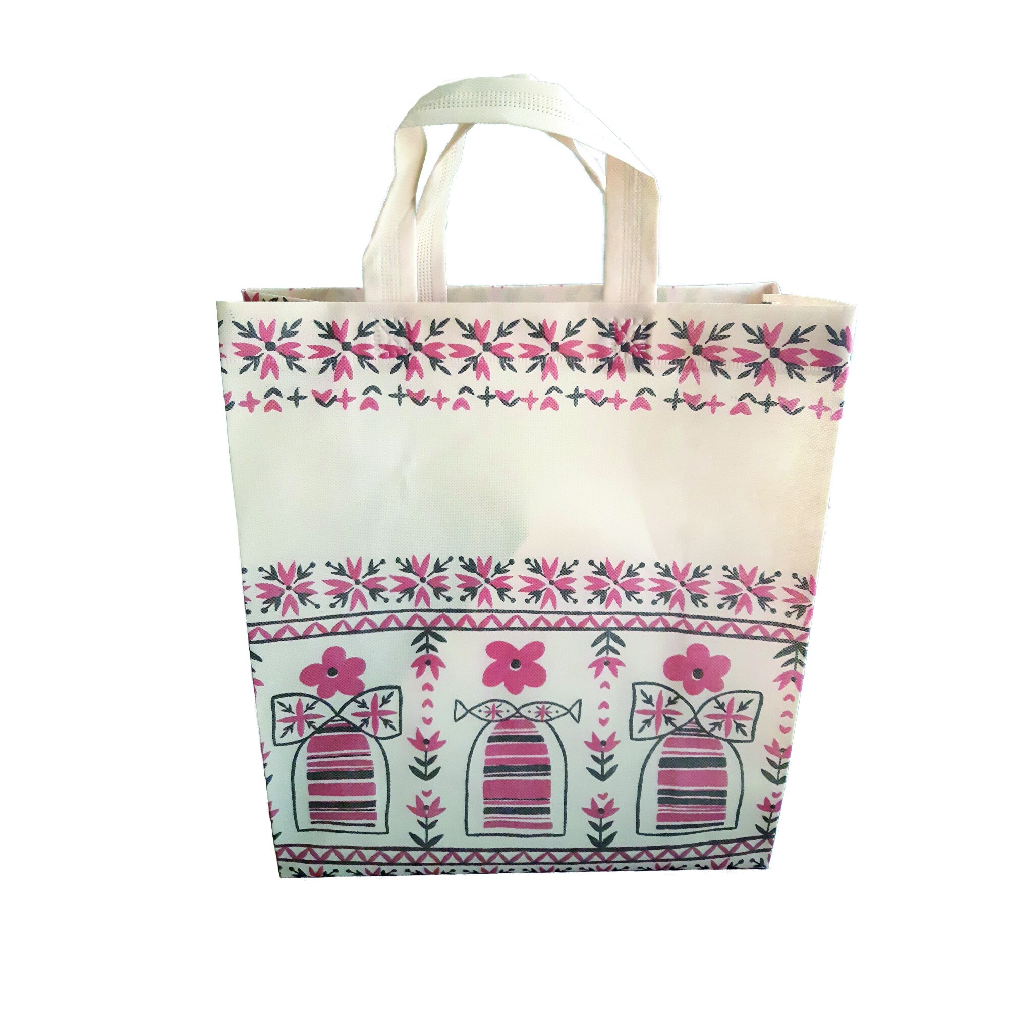 150 buc/set, Sacosa Ecologica, Traditional, TNT textil, 35 x 40 x 15 cm ...