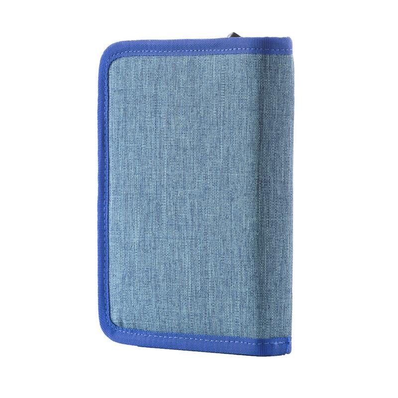 Плосък несесер за моливи Pixie PXA-03, син/ светещ панел - eMAG.bg