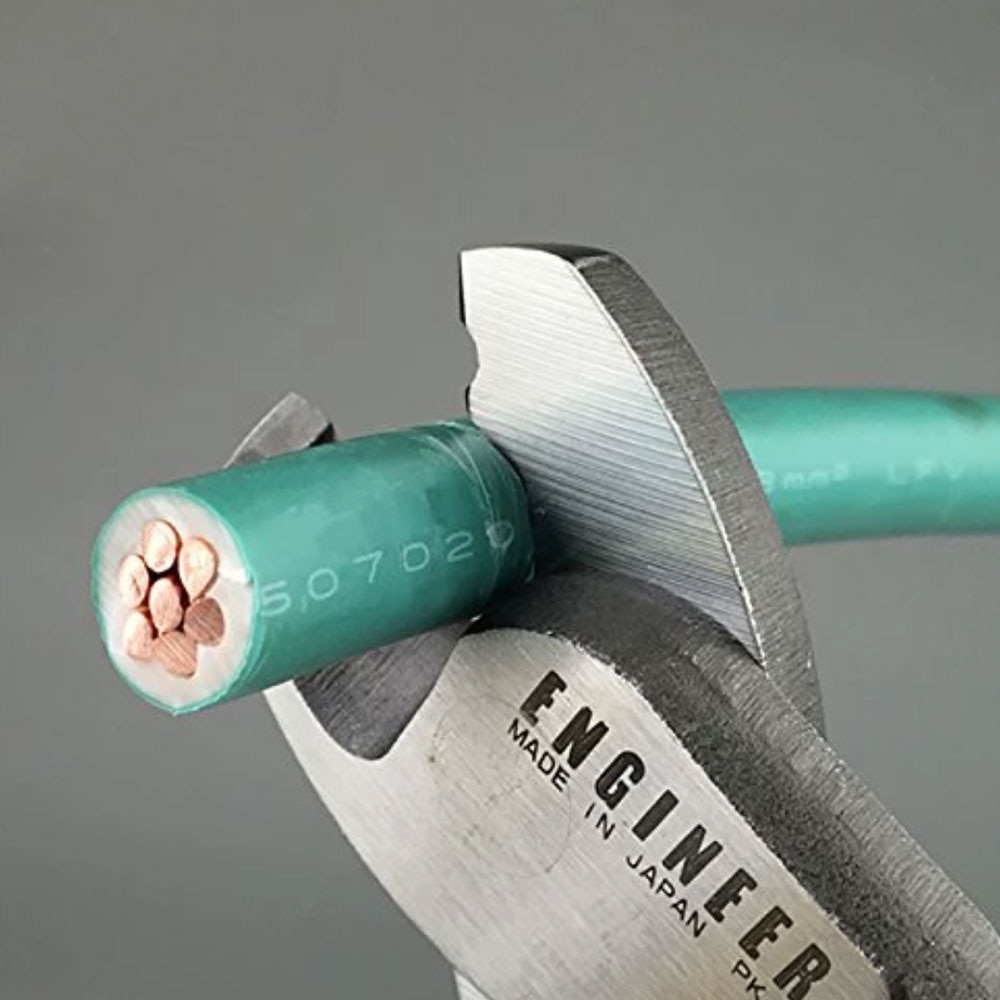 Cleste taiat cabluri ENGINEER PK-50, 164mm, 150g, verde, fabricat in ...