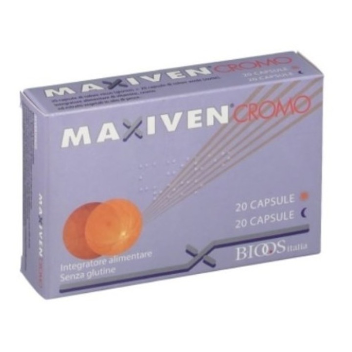 Maxiven Cromo 10 + 10 capsule - eMAG.ro