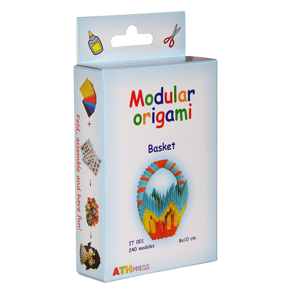 Set Origami, ATH Press, Model Cos, Multicolor - eMAG.ro