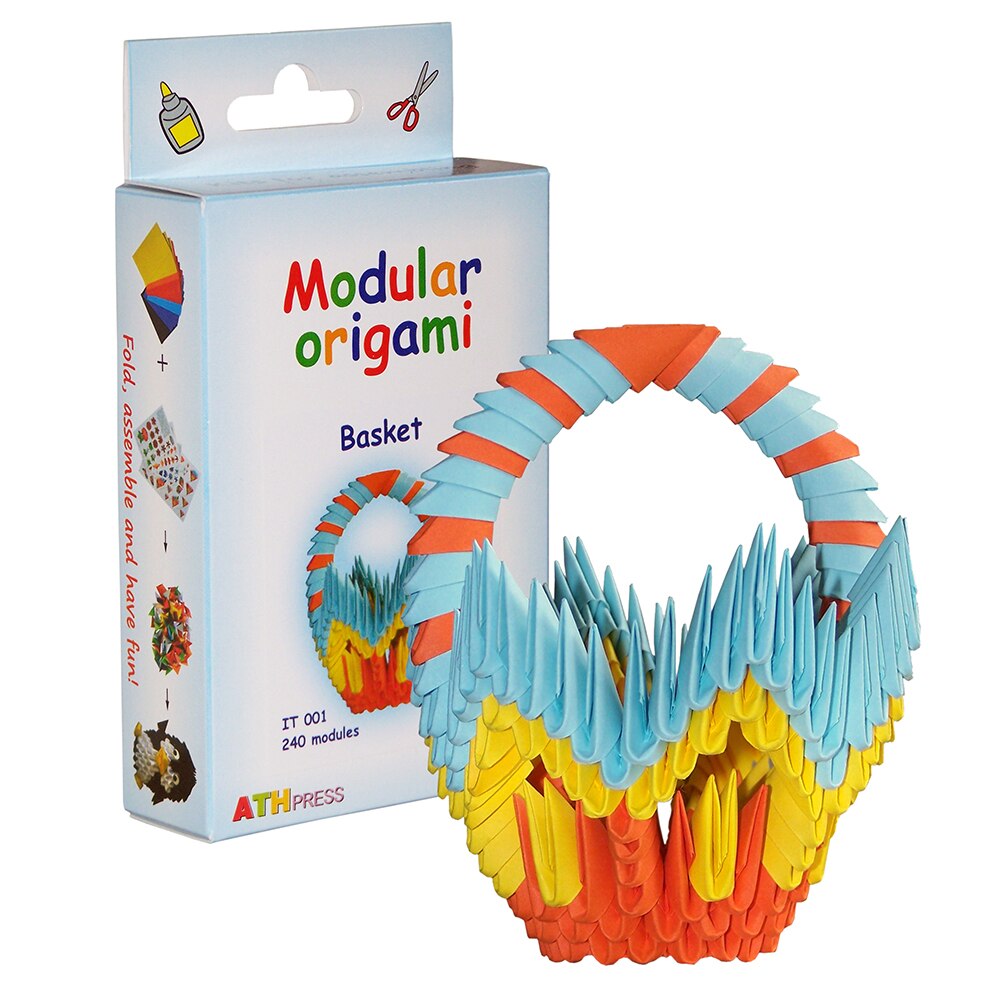 Set Origami, ATH Press, Model Cos, Multicolor - eMAG.ro