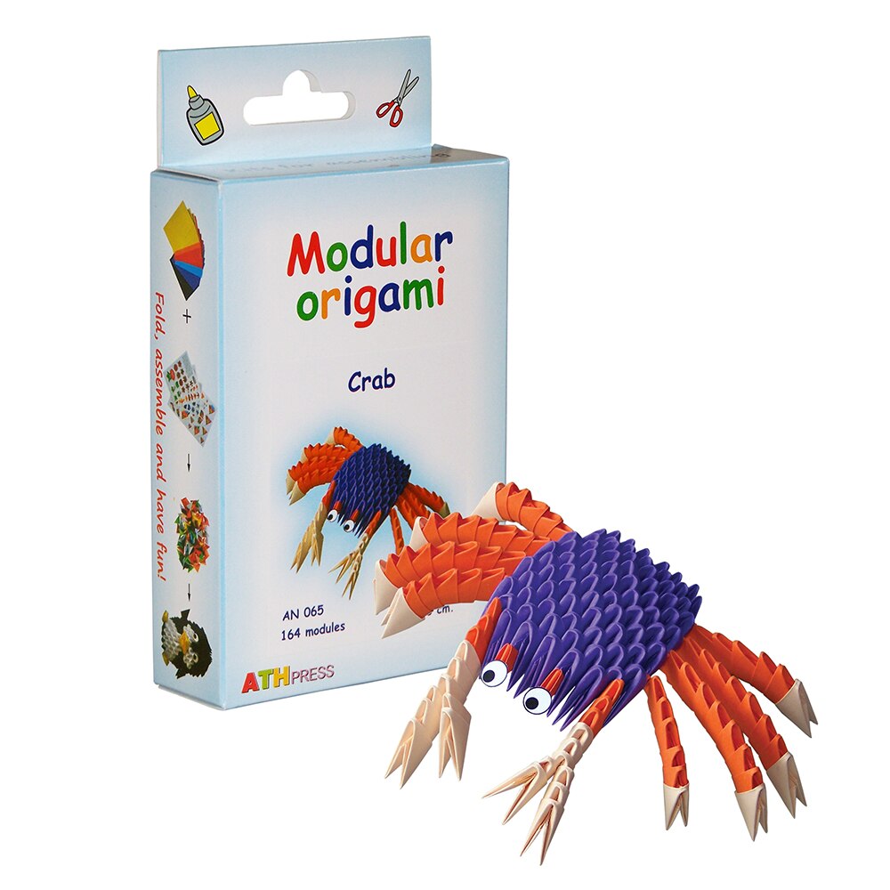 DIY Kit 3D moduláris origami rák, ATH Press - eMAG.hu