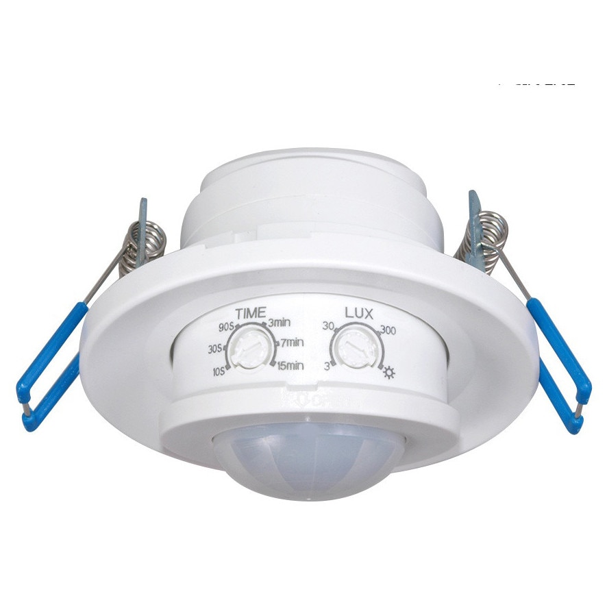 Senzor de miscare PIR Maclean MCE130 pentru tavan, incastrat, 360 ...