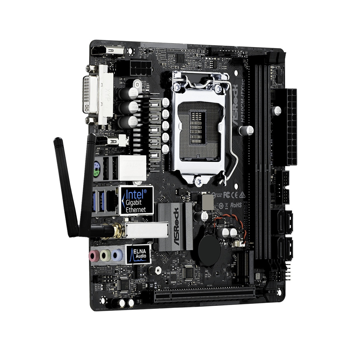 Дънна платка ASROCK H310CM-ITX/AC H310CM-ITX/AC/H310CM-ITX/AC EoL - eMAG.bg