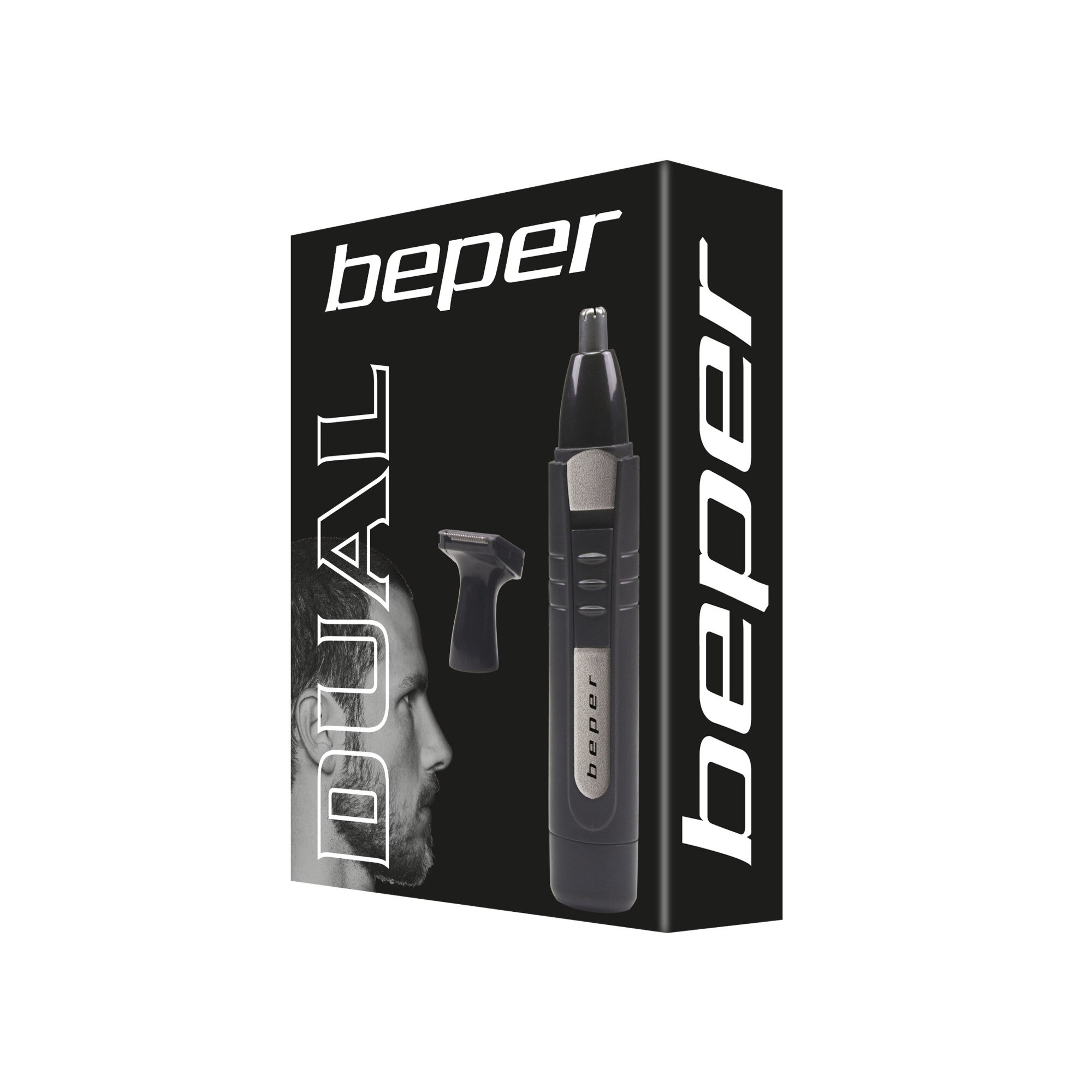 Aparat de tuns trimmer Beper 40.361, 2 capete, baterie, Negru - eMAG.ro