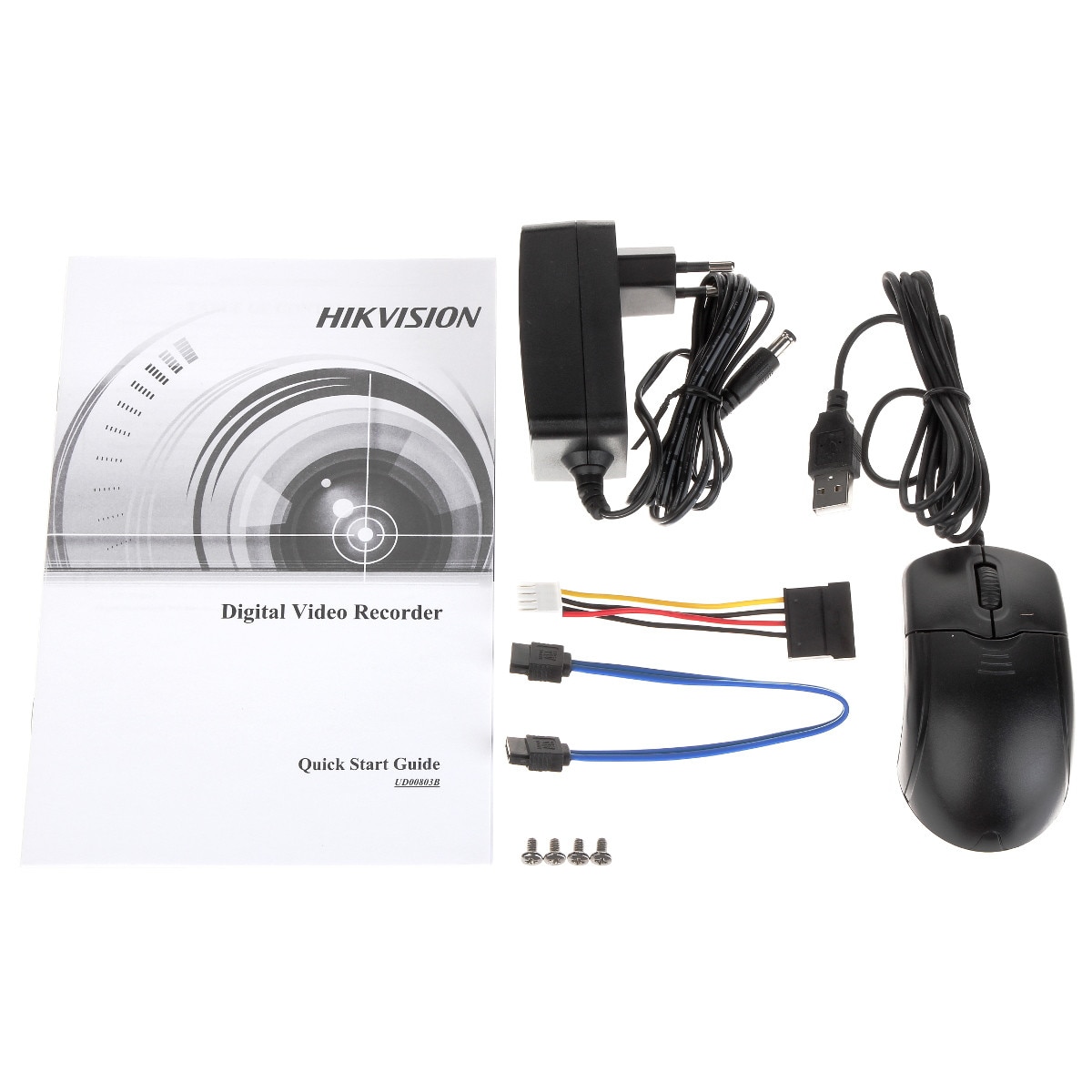 DVR Hikvision TurboHD 2MP 4 canale DS-7108HQHI-K1 +Sticker cadou - eMAG.ro