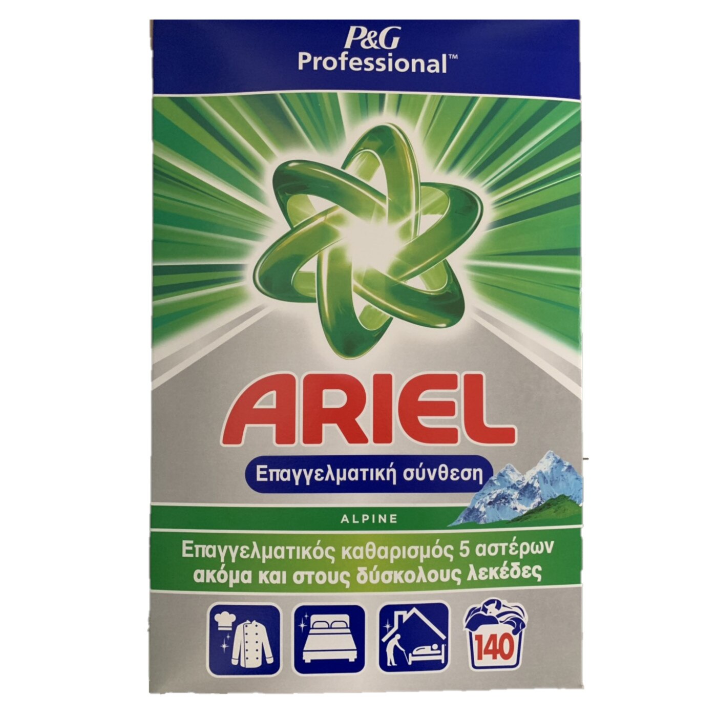 Перилен препарат Ariel Professional Alpine, 9.10 кг., 140 пр. - eMAG.bg