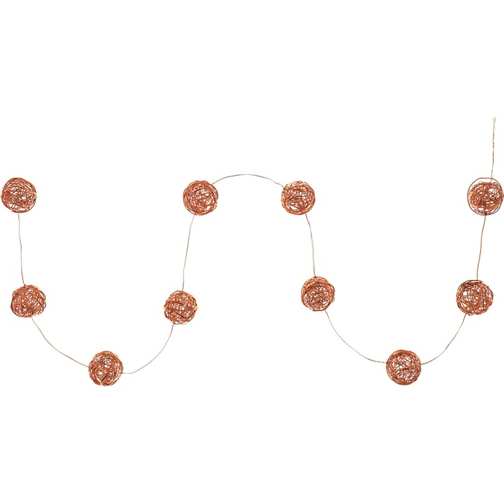 Instalatie Retlux RXL 237 cu Mingi din Metal Auriu - eMAG.ro