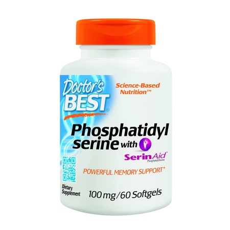 Фосфатидил Серин 100mg,,Doctor's Best 60капсули - eMAG.bg