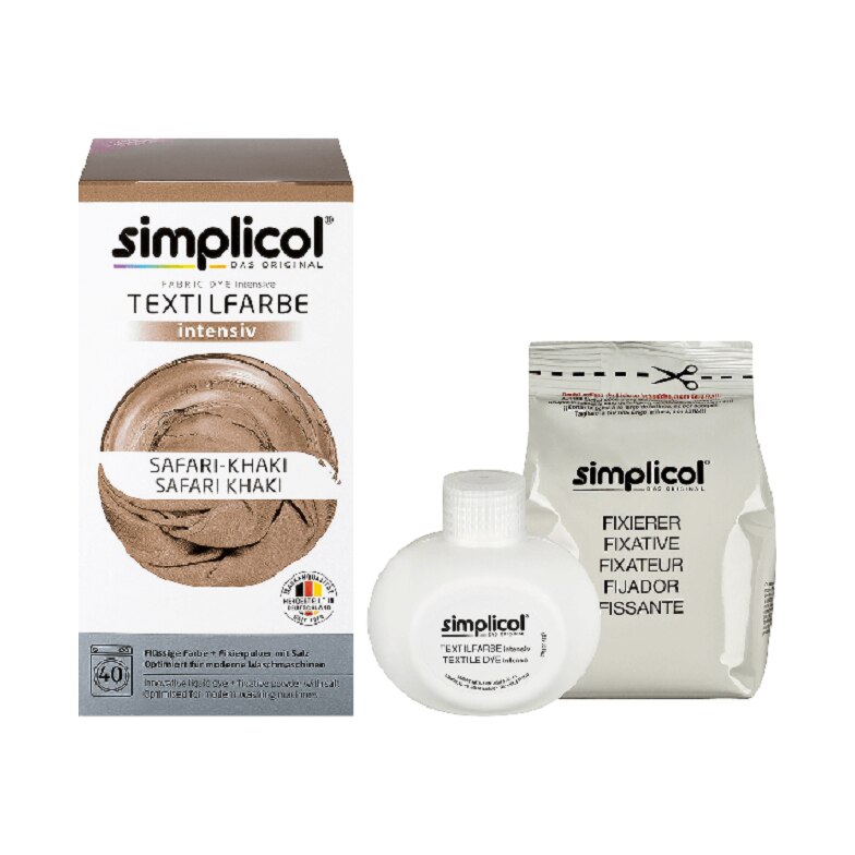 Vopsea textile, Simplicol, Intensiv, Kaki - eMAG.ro