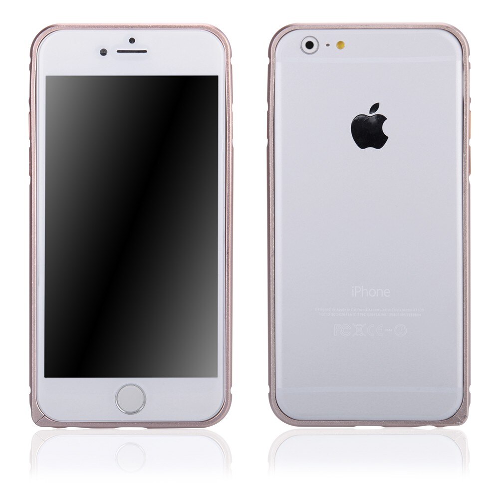 Алуминиева защитна рамка Vimax "Bumper", за iPhone 6, Златен - eMAG.bg