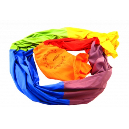 Tunel de joaca din material textil - Curcubeu, 4 m, Centrum Akson - eMAG.ro