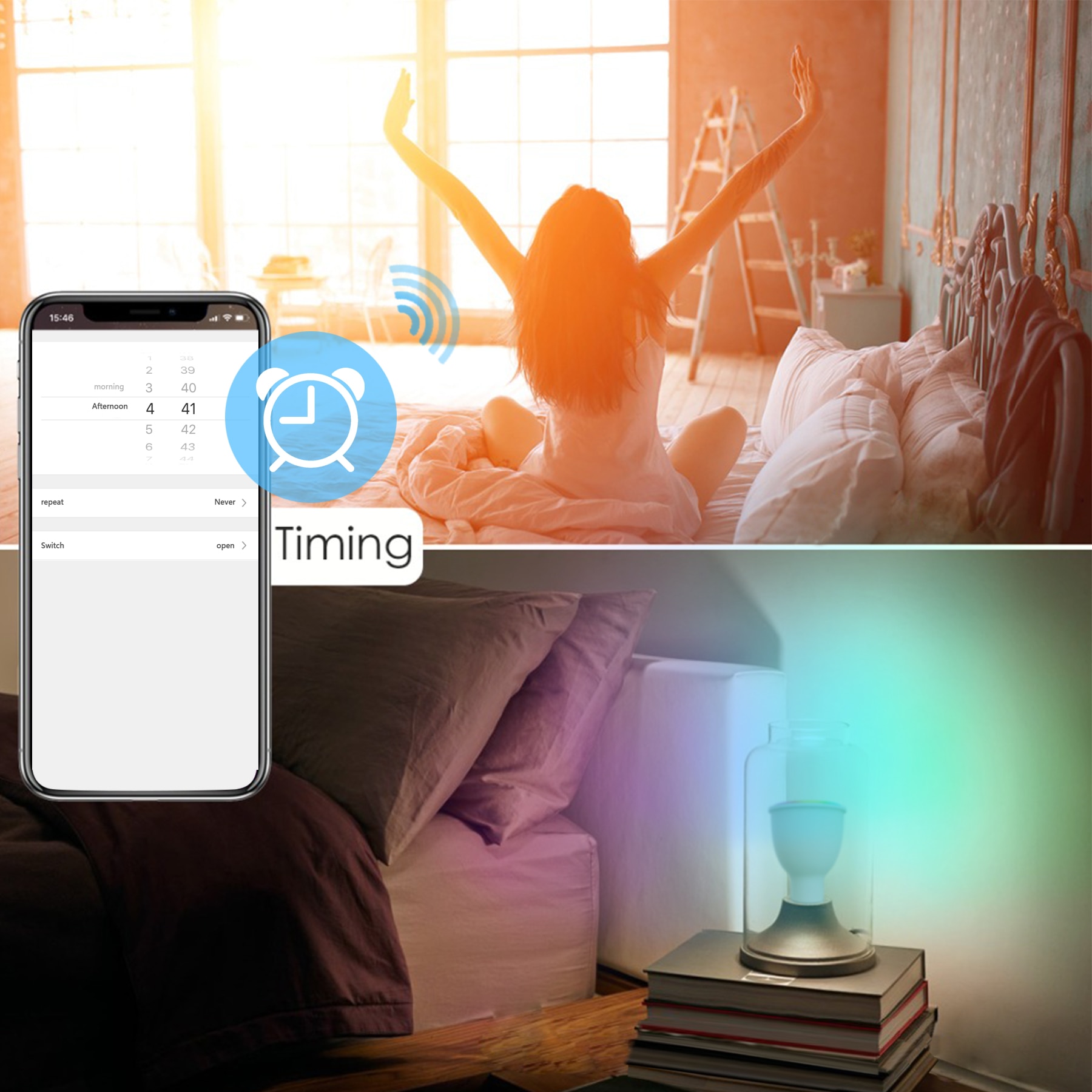 Смарт WiFi LED крушка Woox R5077 GU10 4.5W Wi-Fi Color - eMAG.bg