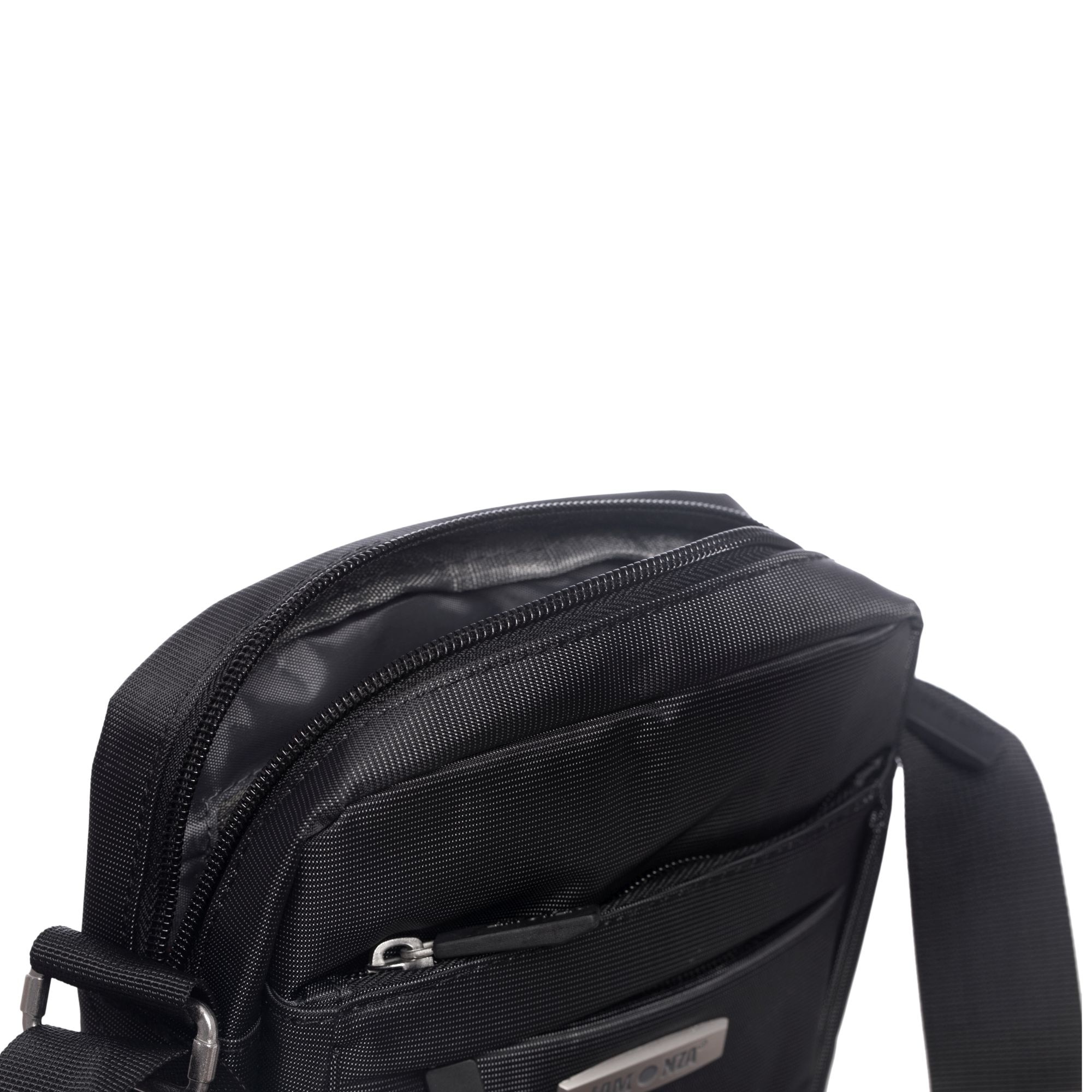 Geanta umar / crossbody Lamonza Ego 21x17x6 cm, gri inchis - eMAG.ro