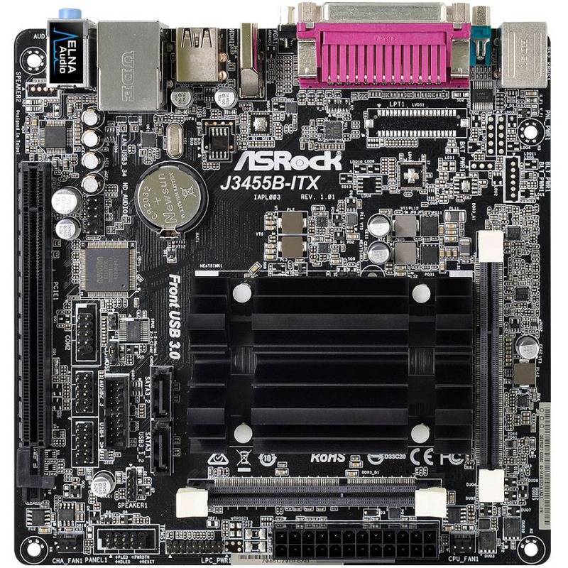 Placa de baza Asrock J3455B-ITX Intel Celeron J3455 mITX - eMAG.ro