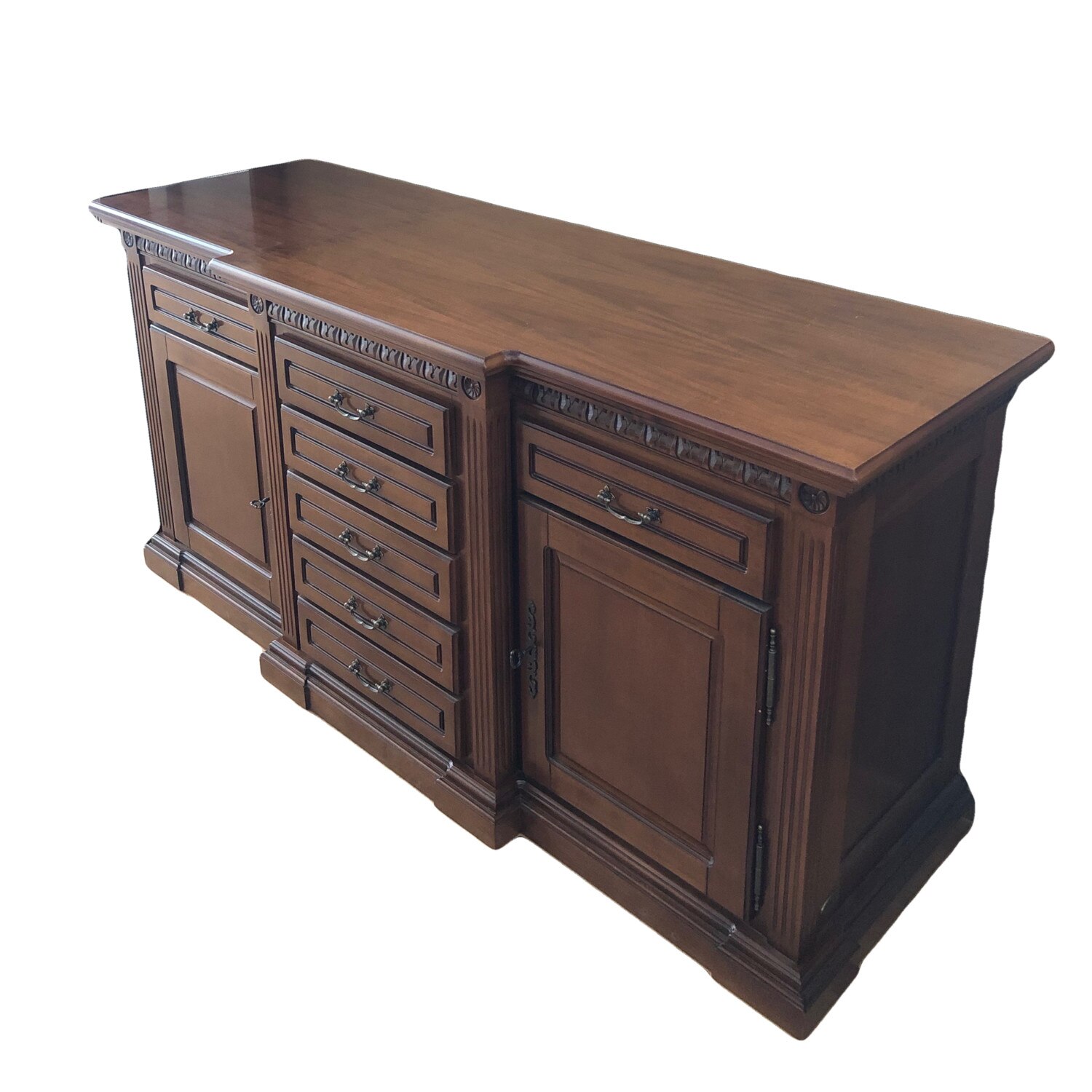 Mobilier living, Comoda 2 usi 7 sertare Venetia, CESIMEX, 1810x600x875 ...