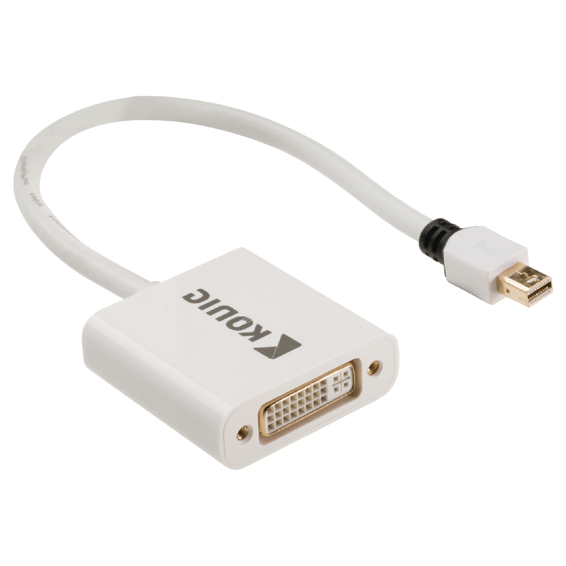 Адаптер кабел Mini DisplayPort - DVI DisplayPort мъжки - DVI женски 0.2 ...