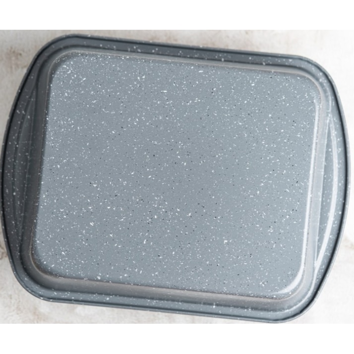 Tava din aluminiu, marmorata, 35x27x7cm, Bohmann - eMAG.ro