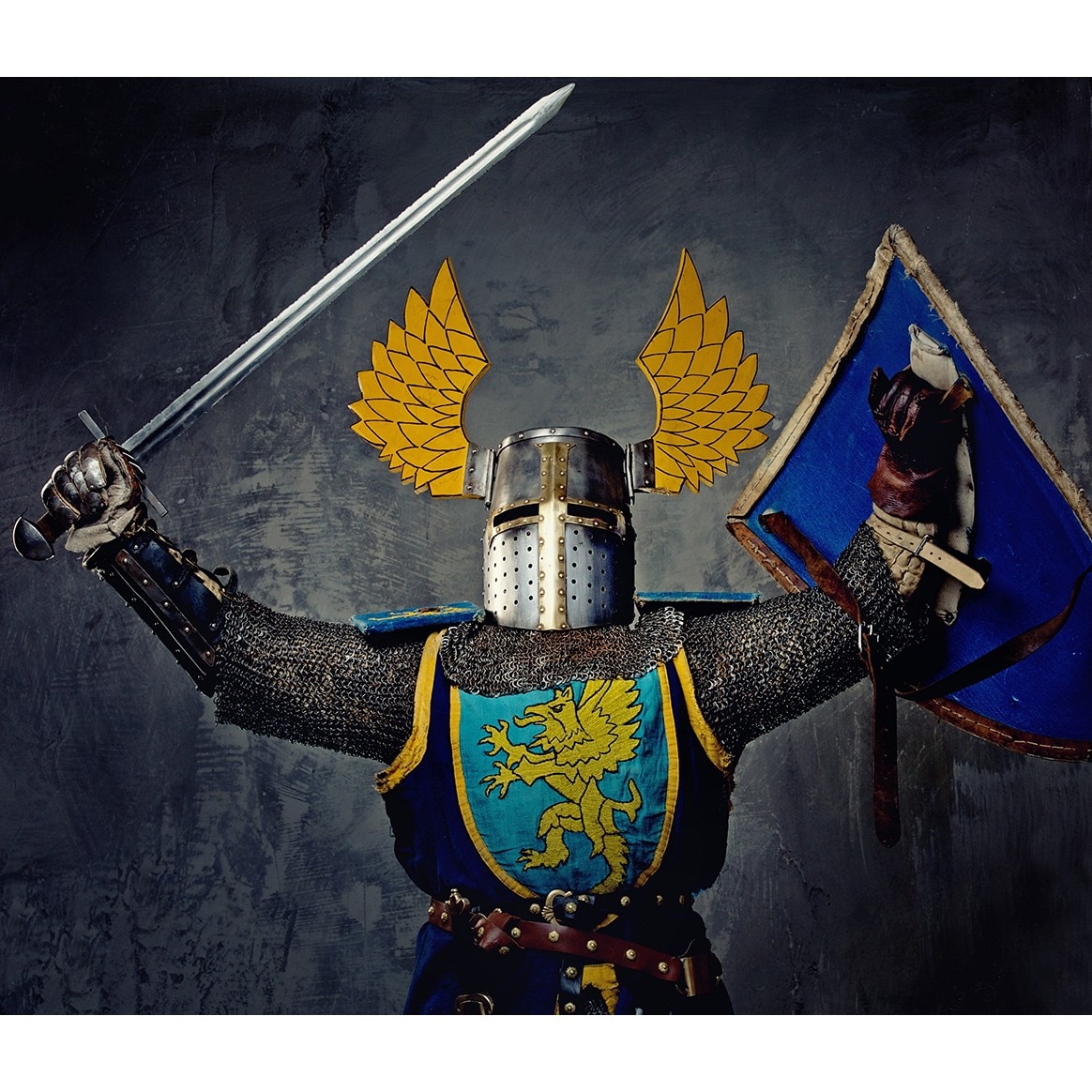 Falikép Középkori lovag 1 - 175x150cm - Legjobb dekoráció - eMAG.hu