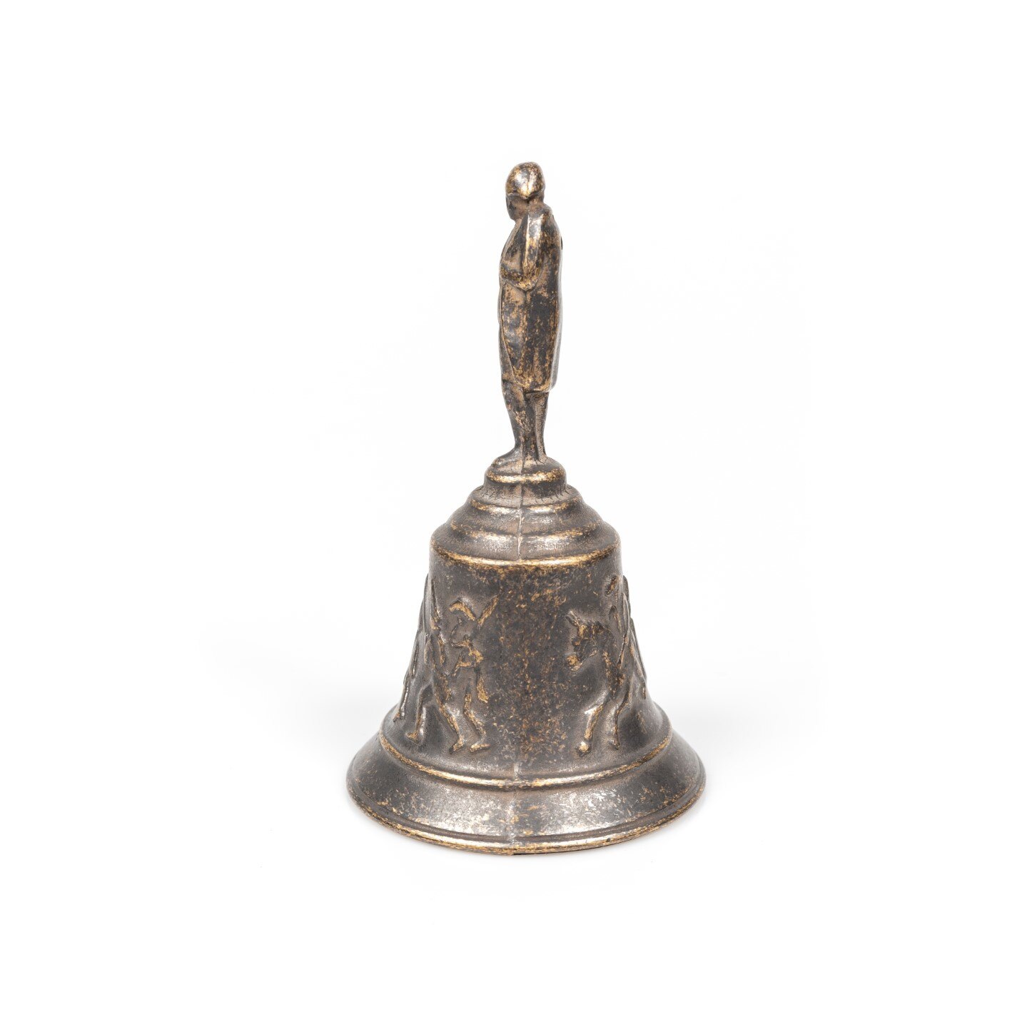 Clopot Napoleon, Alama, Culoare Bronz Antichizat, H-16 cm, Br-077 - eMAG.ro
