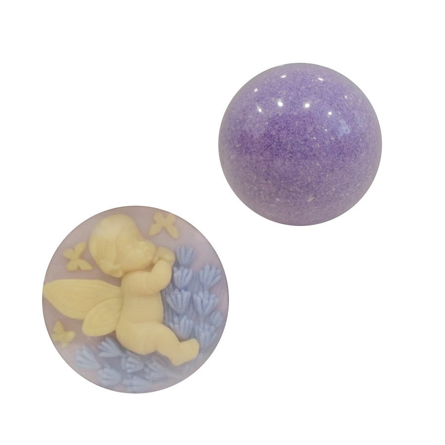 Set 10 sapunuri cu lavanda 100 g si 10 bile de baie efervescente 150 g ...
