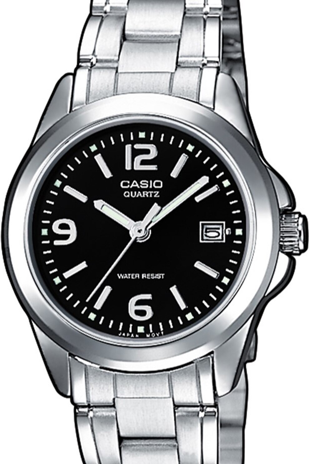 Casio, Ceas analog cu bratara metalica, Argintiu - eMAG.ro