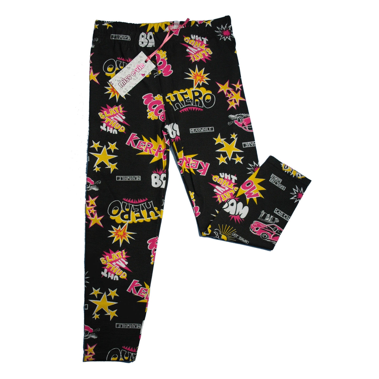 Colanti copii, Miss Evie, Viscoza, Negru, 12/13 ani - eMAG.ro