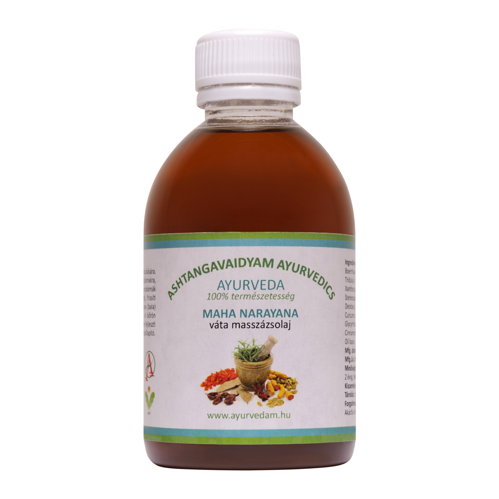 Maha Narayana Thailam - vata Ayurveda Masszázsolaj 300 ml - eMAG.hu