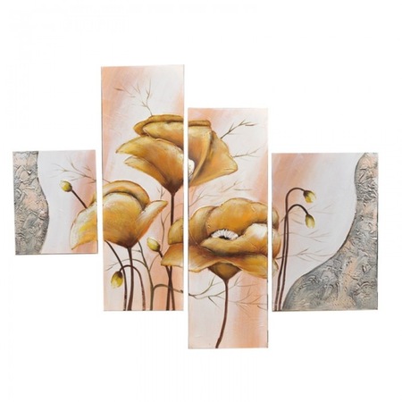 Set Tablou Casa Interior A002, 4 Piese - eMAG.ro