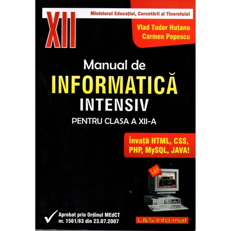 Manual de informatica pentru clasa a XII-a, profilul real-intensiv ...