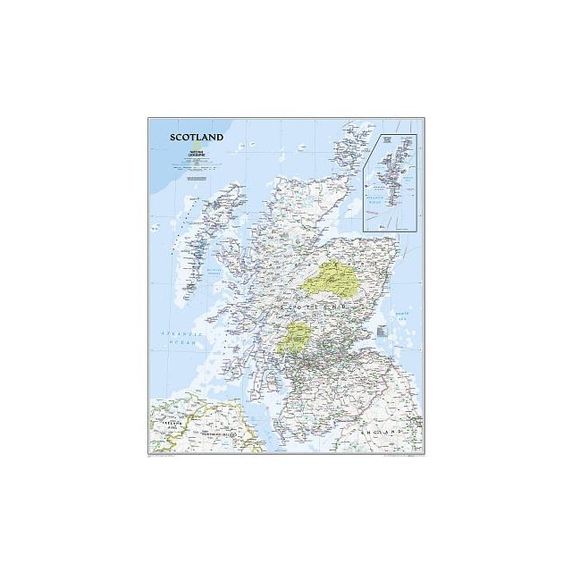 Scotland Classic [Laminated], National Geographic Maps - Reference ...