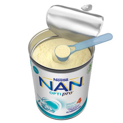 Lapte praf Nestle NAN 4 Optipro, 800g, de la 2 ani - eMAG.ro