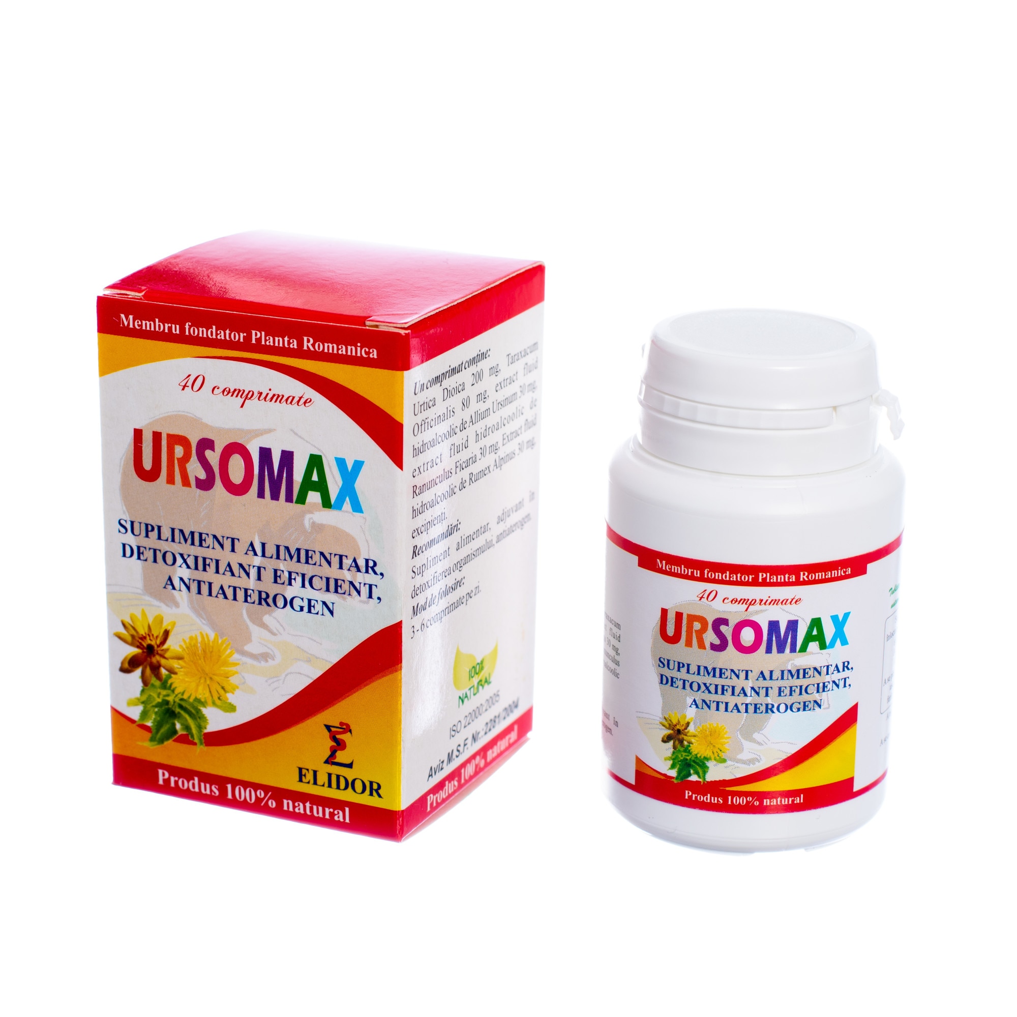 UrsoMax (Detoxifiant, Anti-aterosclerotic, Diuretic, Anti-colesterol ...