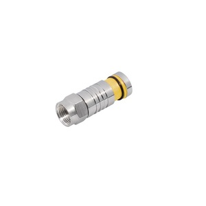 Mufa COAX tata tip compresie pentru cablu coaxial RG6 75Ohm, exterior maxim 6.8-7.2mm - eMAG.ro