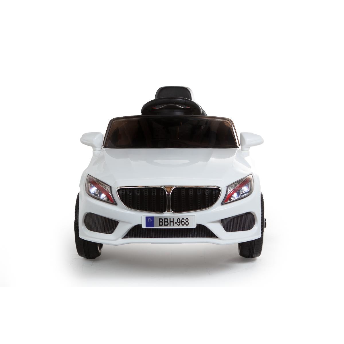 Masinuta electrica cu telecomanda pentru copii,BBH-968,Alb - eMAG.ro