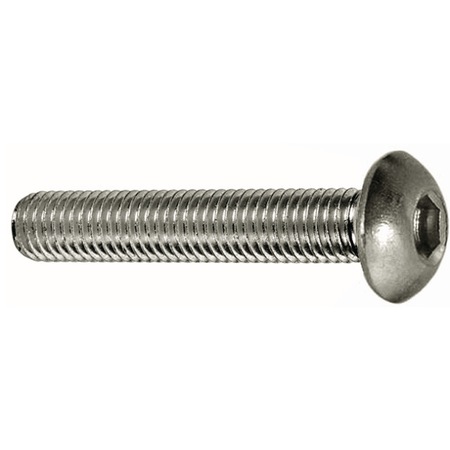 Set suruburi cu cap bombat, INOX A2, SW 5, ISO 7380-A2 - 8x20 (200 buc ...