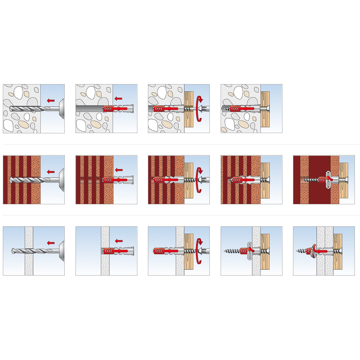 Diblu universal, fischer duopower - 8x65 - eMAG.ro