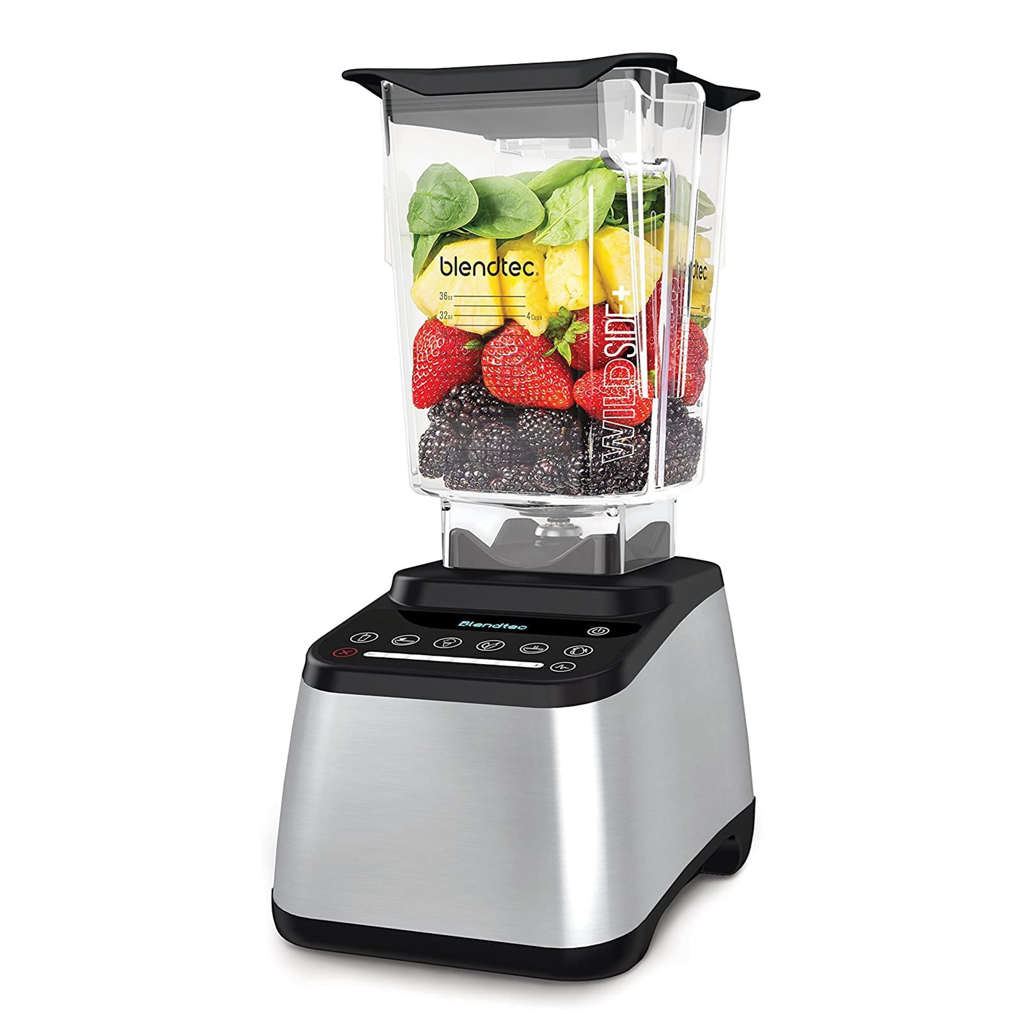 Blender Designer 725, 1800W, Argintiu - Blendtec - eMAG.ro