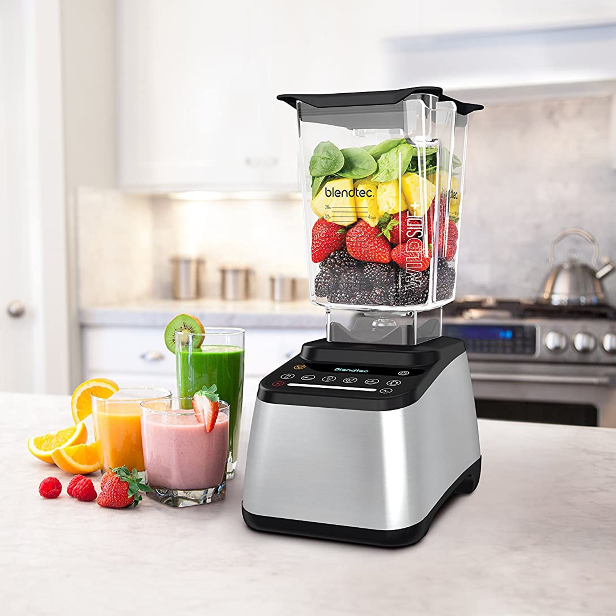 Blender Designer 725, 1800W, Argintiu - Blendtec - eMAG.ro