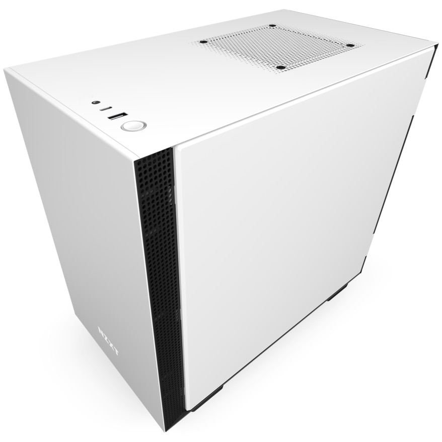 Carcasa NXZT H210, Mini-ITX Tower, fara sursa, ITX, White - eMAG.ro