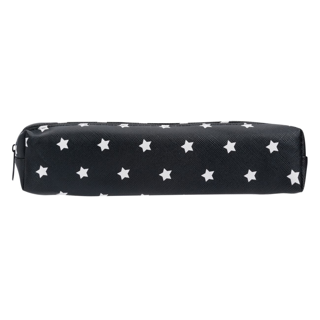 Penar negru cu imprimeu stele albe, DecorCasa, 20 x 5 cm - eMAG.ro