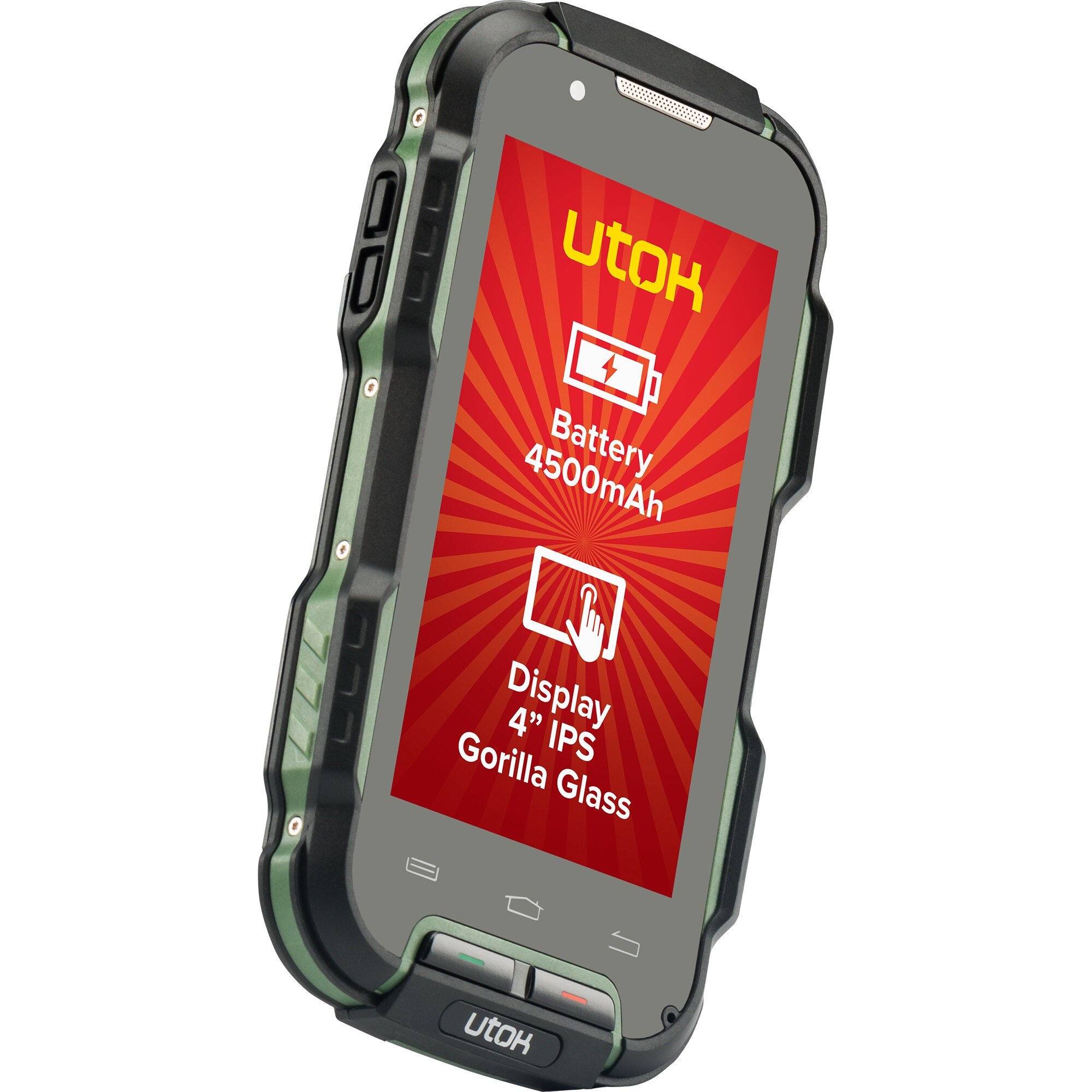 Telefon mobil UTOK Explorer 4, Dual SIM, Black - eMAG.ro