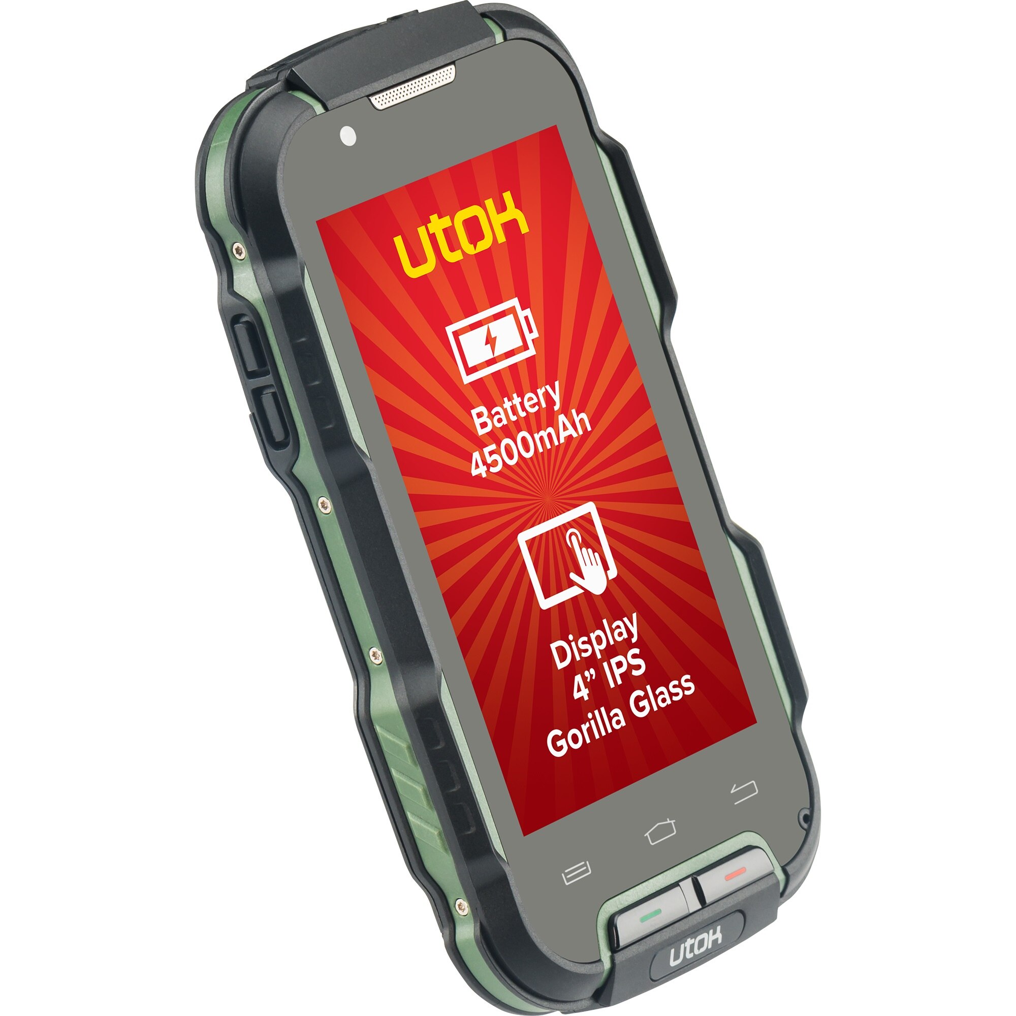 Смартфон UTOK Explorer 4, Dual SIM, Black - eMAG.bg