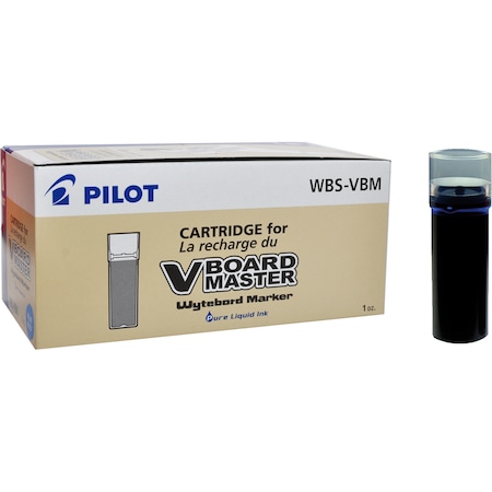 Set 12 rezerve marker tabla Pilot VBoard Master, Albastru - eMAG.ro