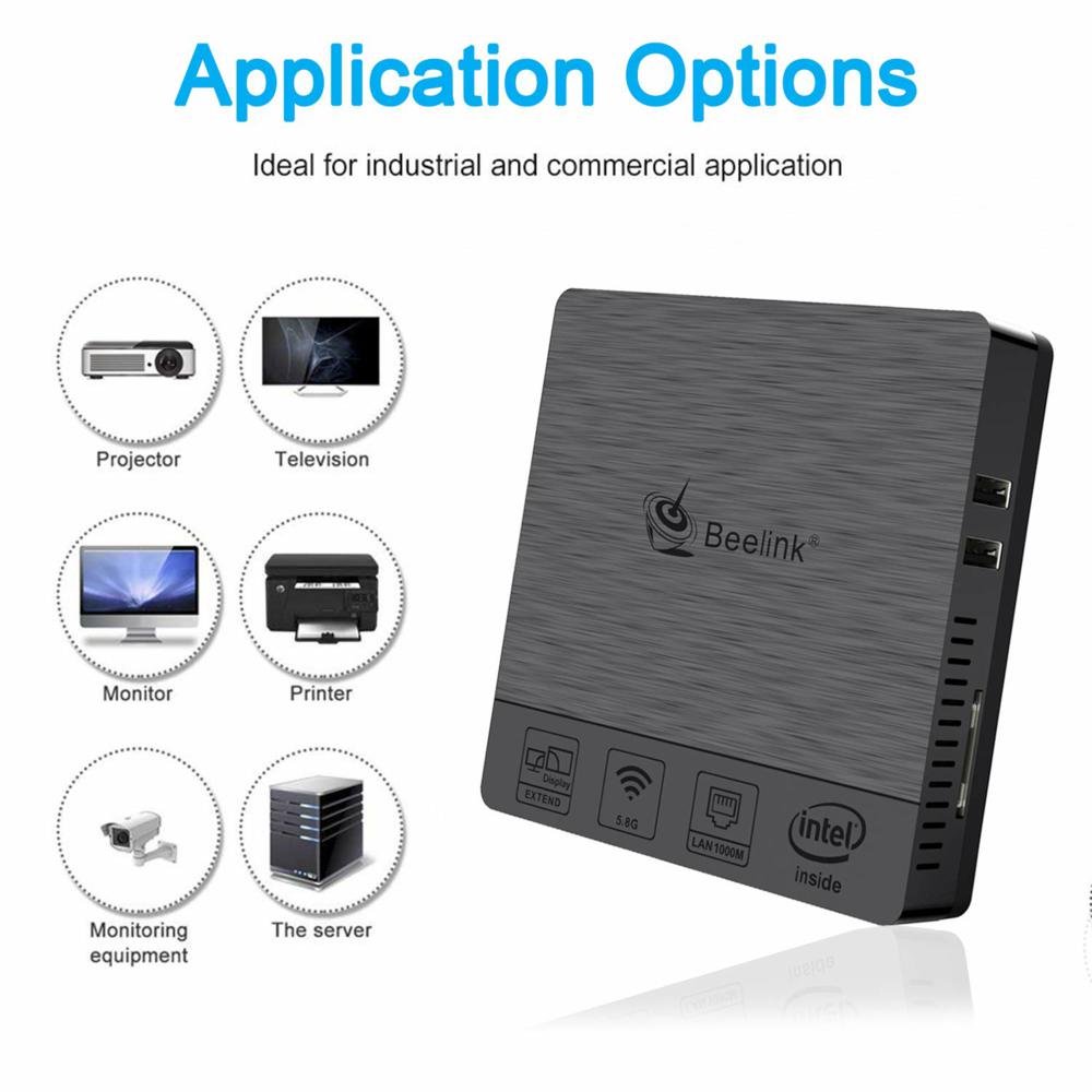 Мултимедиен плеър Mini PC TV Box, Beelink BT3 Pro II, Intel® Atom x5 ...