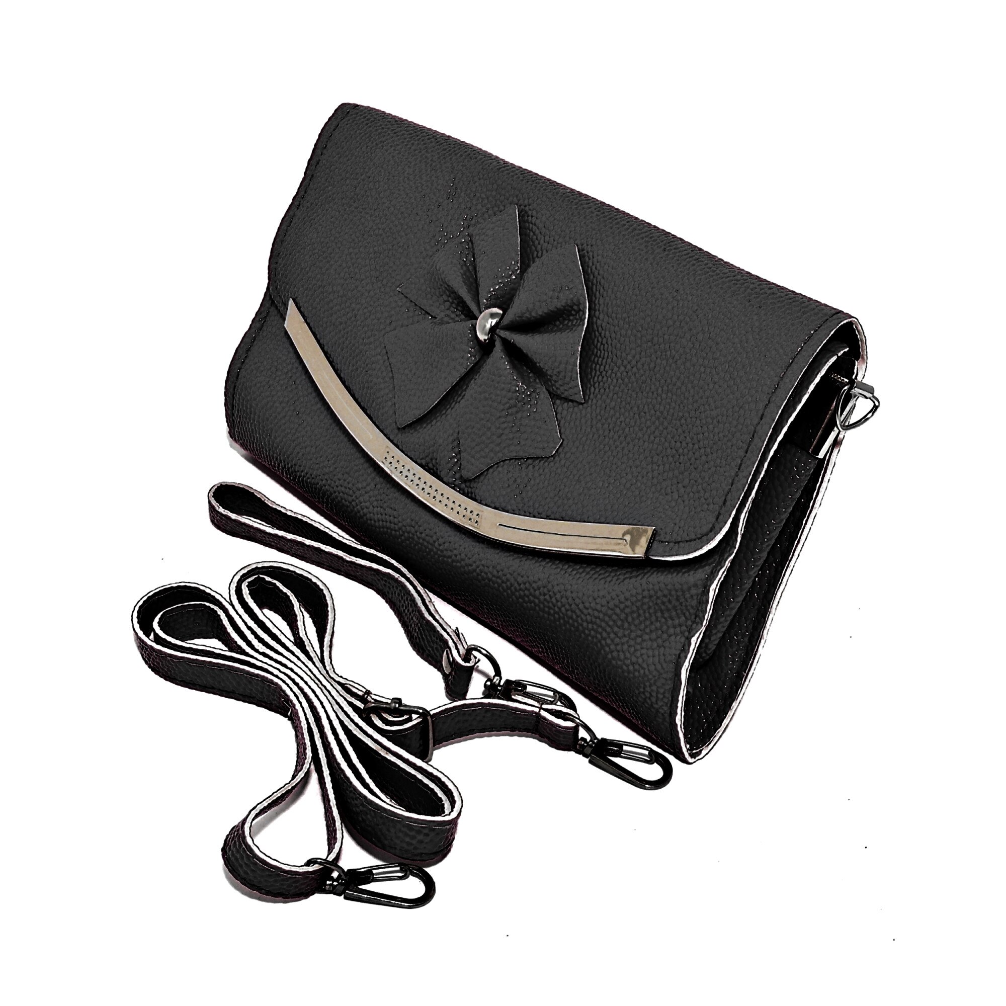 Geanta borseta plic slim, neagra, 24/14 cm, Magrot, 135 - eMAG.ro