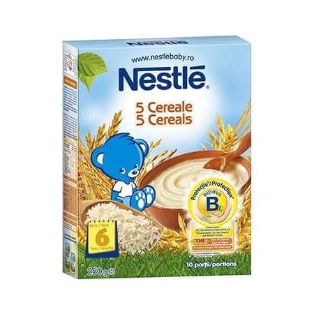 Alimentatie copii Nestle 5 Cereals - eMAG.ro