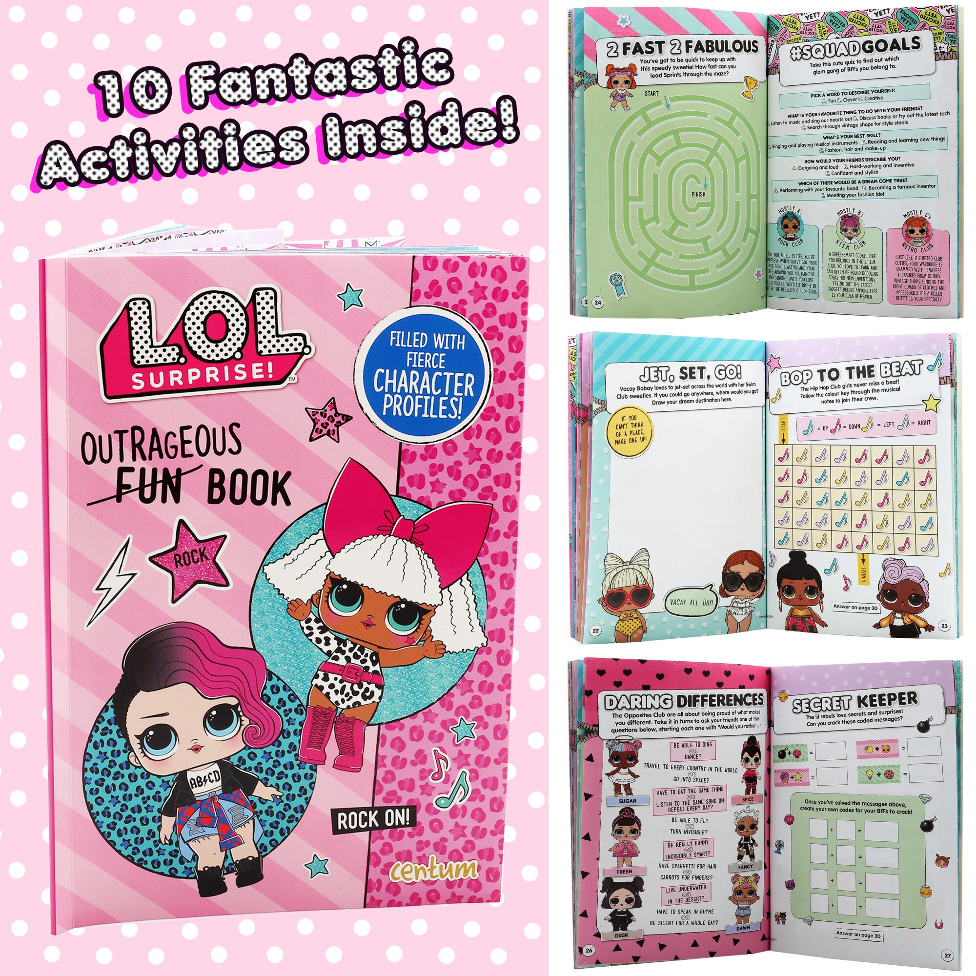 Joc interactiv LOL Who Am I pentru copii, LOL Surprise, 29X19X4 cm ...